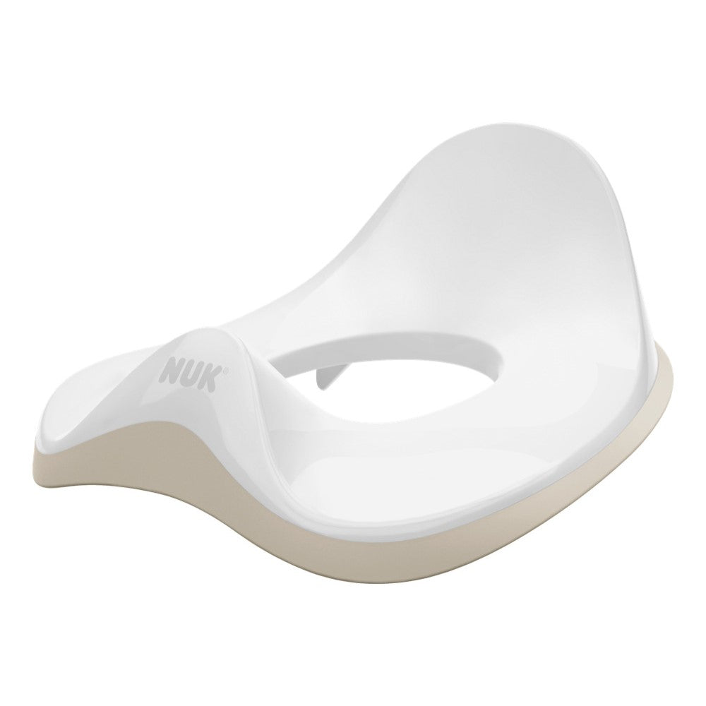 NUK Ergonomic Toilet Trainer Seat - Grey | Safe & Comfortable Toilet Transition | Dimples NZ | Grey