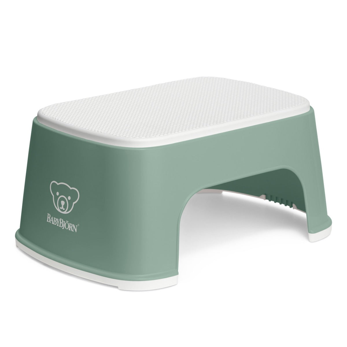 Green Steps Stool | Babybjorn | Dimples NZ | Deep Green