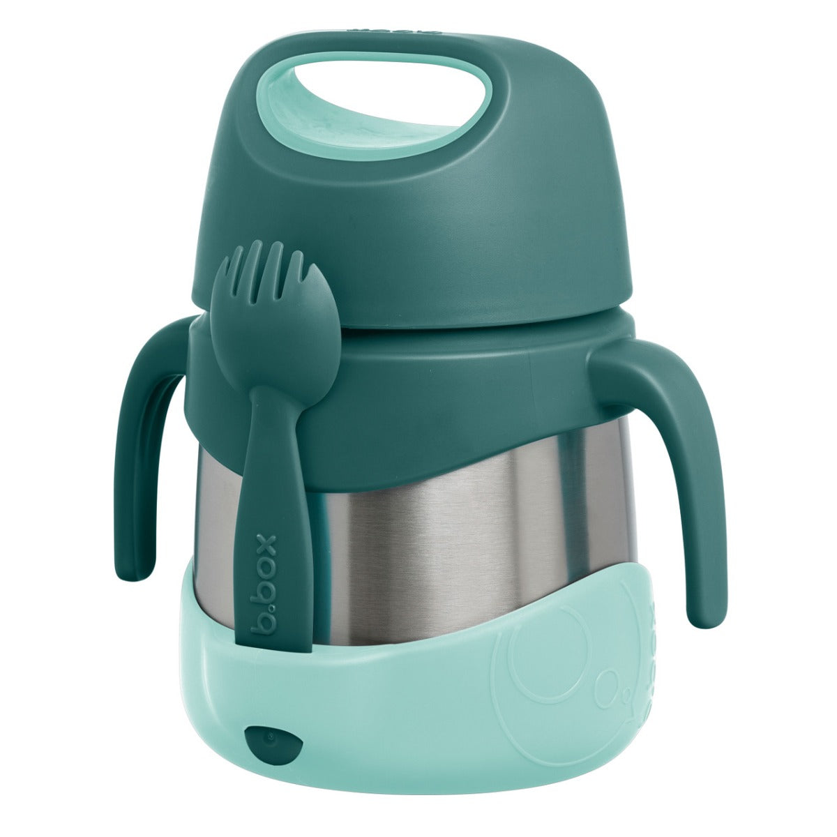 Insulated Food Jar for School Lunches | Forest Green - Dimples ...