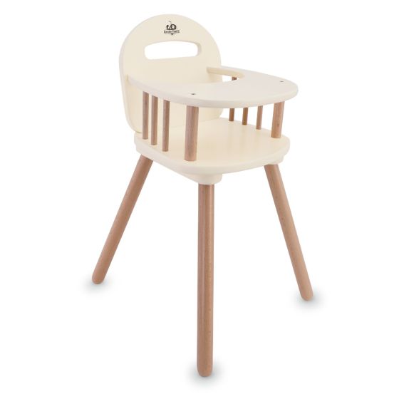 Kinderfeets Dolls High Chair – Sustainable Wooden Pretend-Play High ...