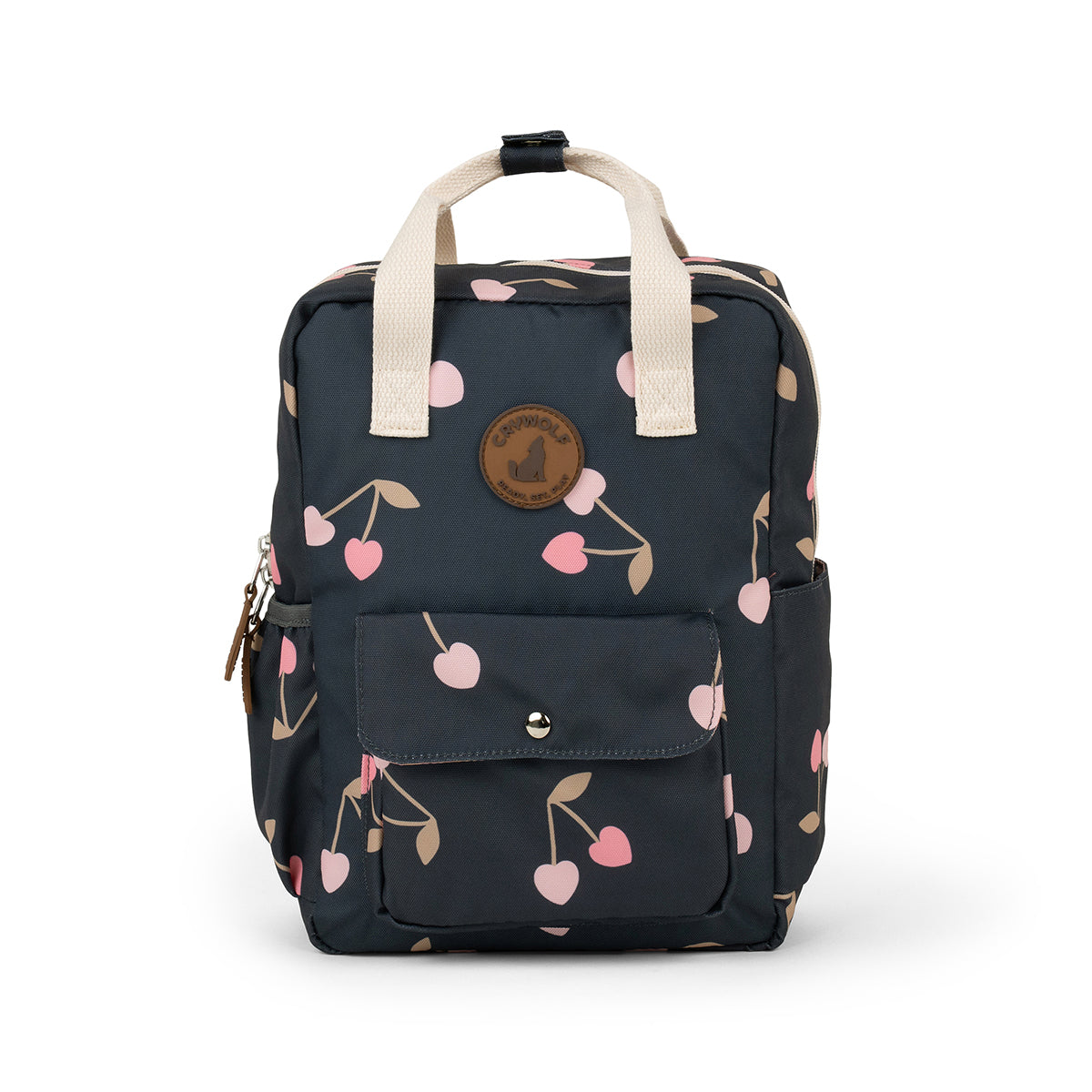 Crywolf Mini Backpack – Cherry Hearts | Eco-Friendly Kids Backpack for ...
