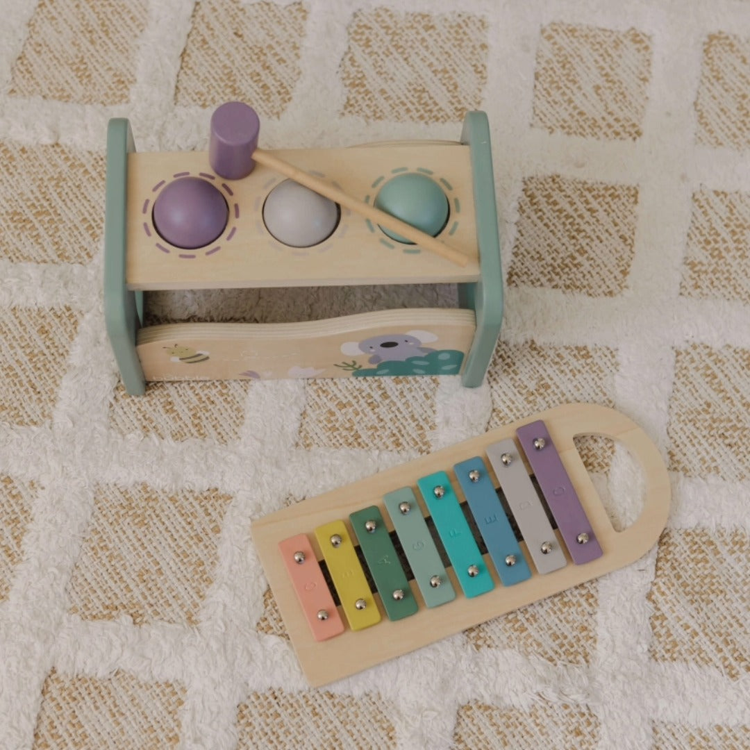 Tap Tap Xylophone Toy | Wooden Musical Toy for Toddlers – Dimples