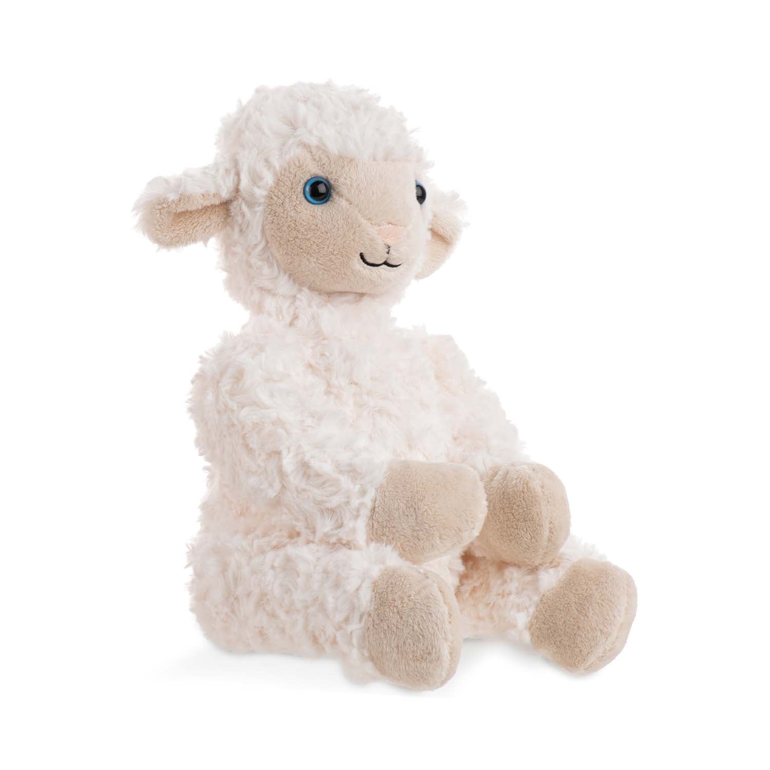 Sheep Dolly – Vintage-Inspired Plush Toy | Dimples NZ | White