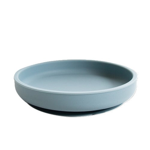 Clever Kids Plate | Sustainable Baby Feeding | Zazi | Dimples | Sky