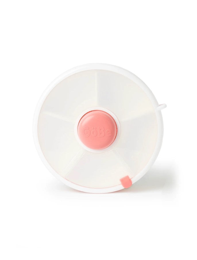 GoBe Small Snack Spinner | Goebe NZ | Dimples | Coral