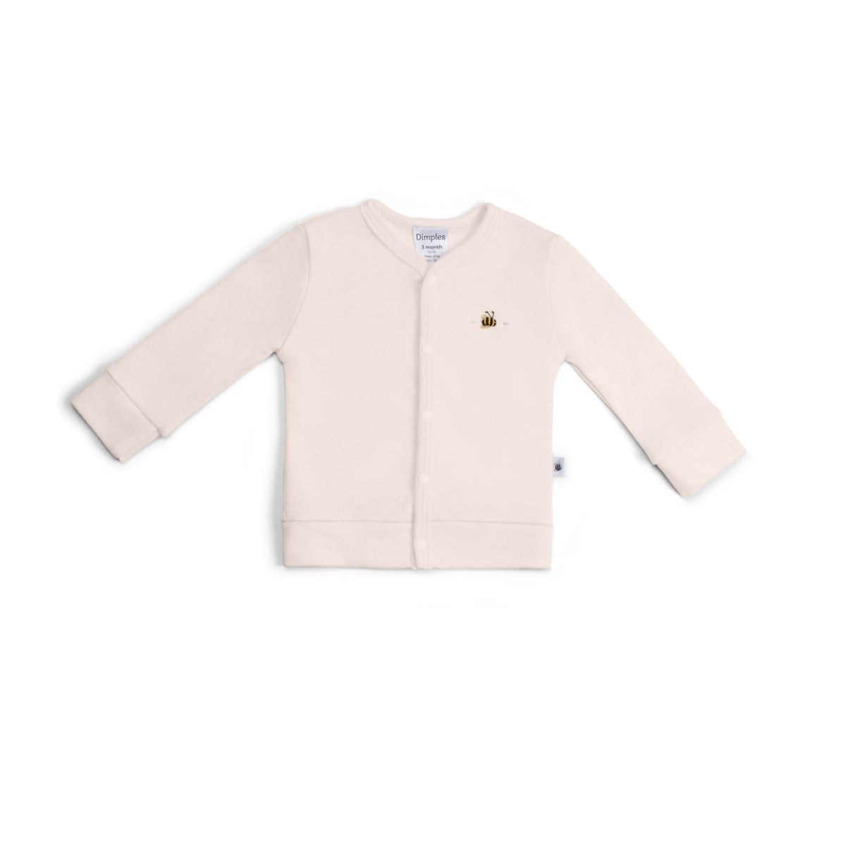 Merino Cardigan | Dimples by Jane Anne | Baby Clothing NZ | Eggnog